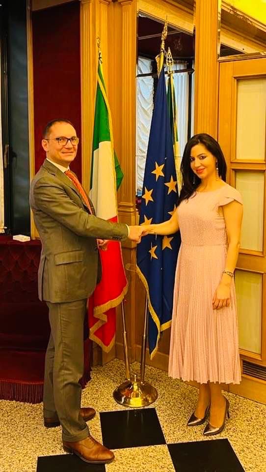 LA MARCA (PD) INCONTRA IL CONSIGLIERE CERBO DEL MAECI E LA CONSOLE ...