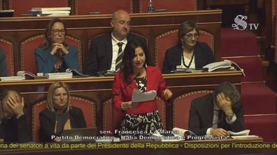 Intervento in Aula della Sen. La Marca (PD) sul “Premierato”